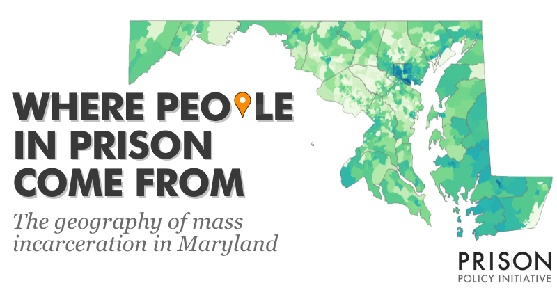 New data reveals where people in Maryland prisons come from | Prison ...